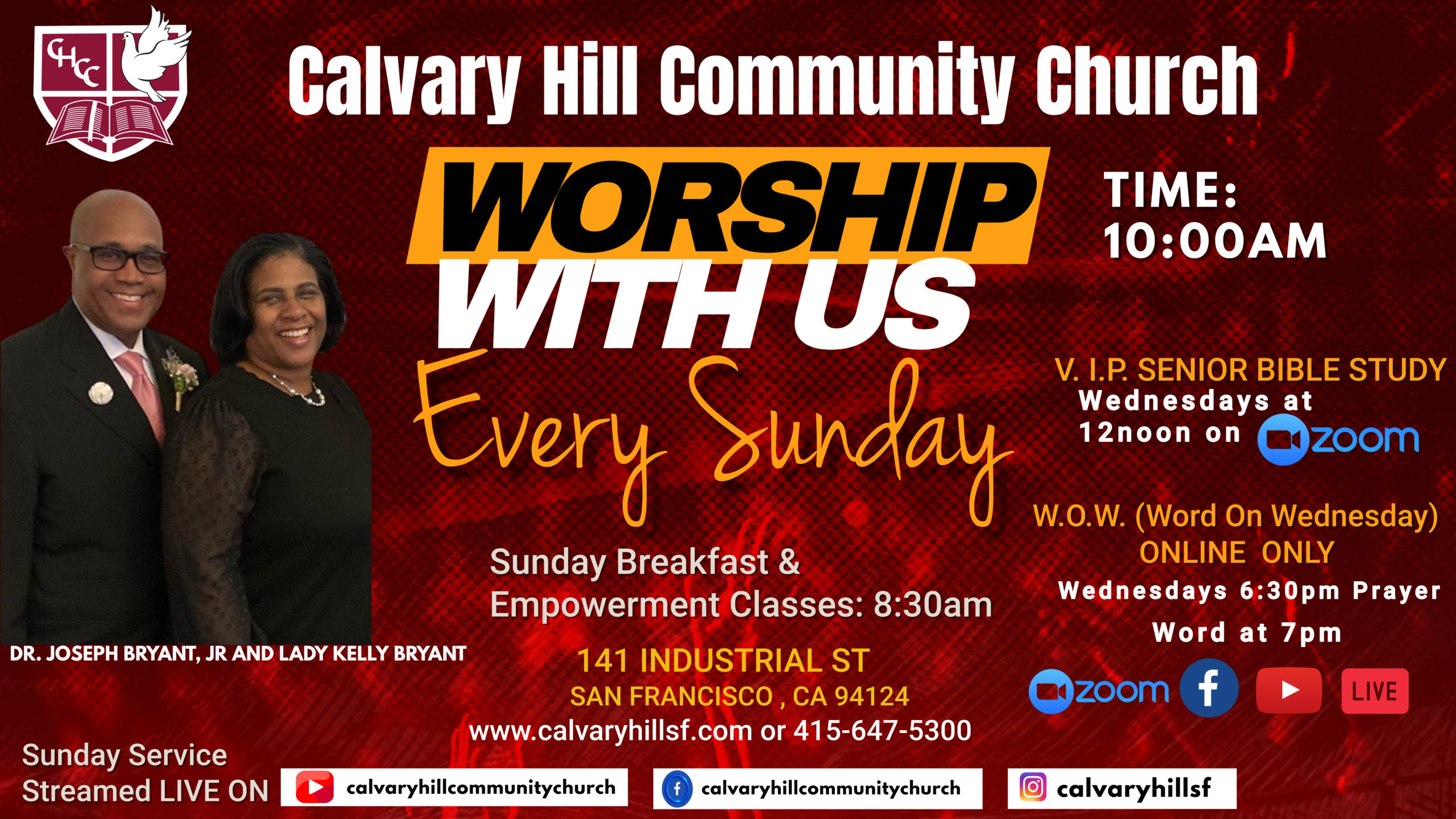 Service Times - Calvary Hill Community Church